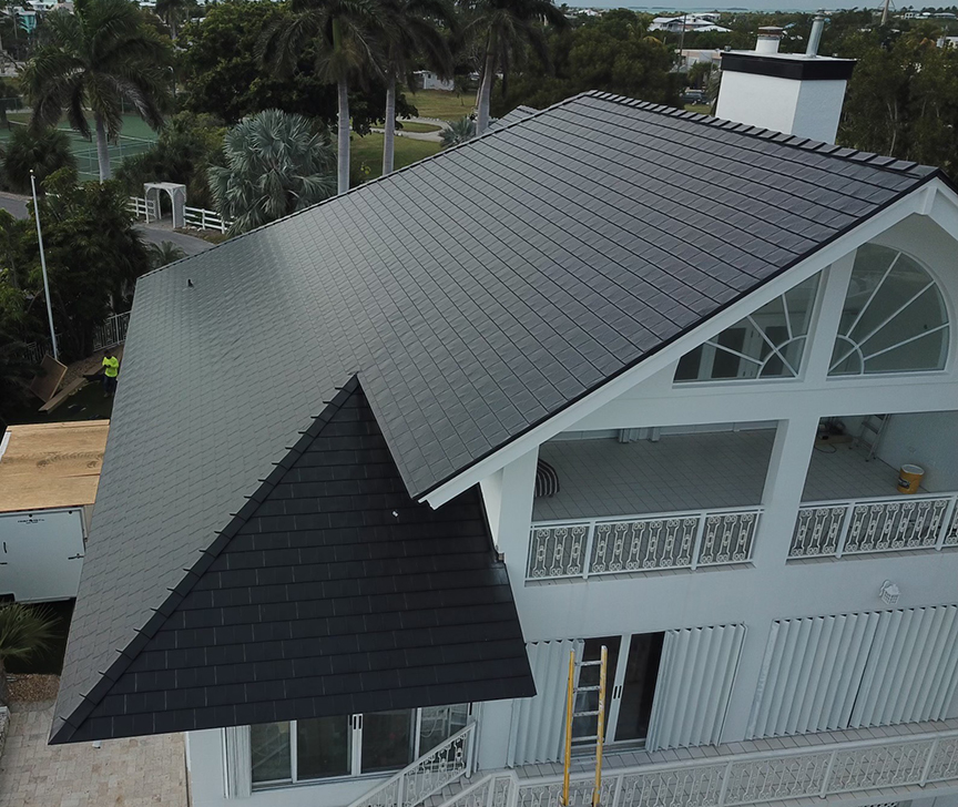 Interlock Aluminum Slate Gallery | Lake Roofing Systems 2021